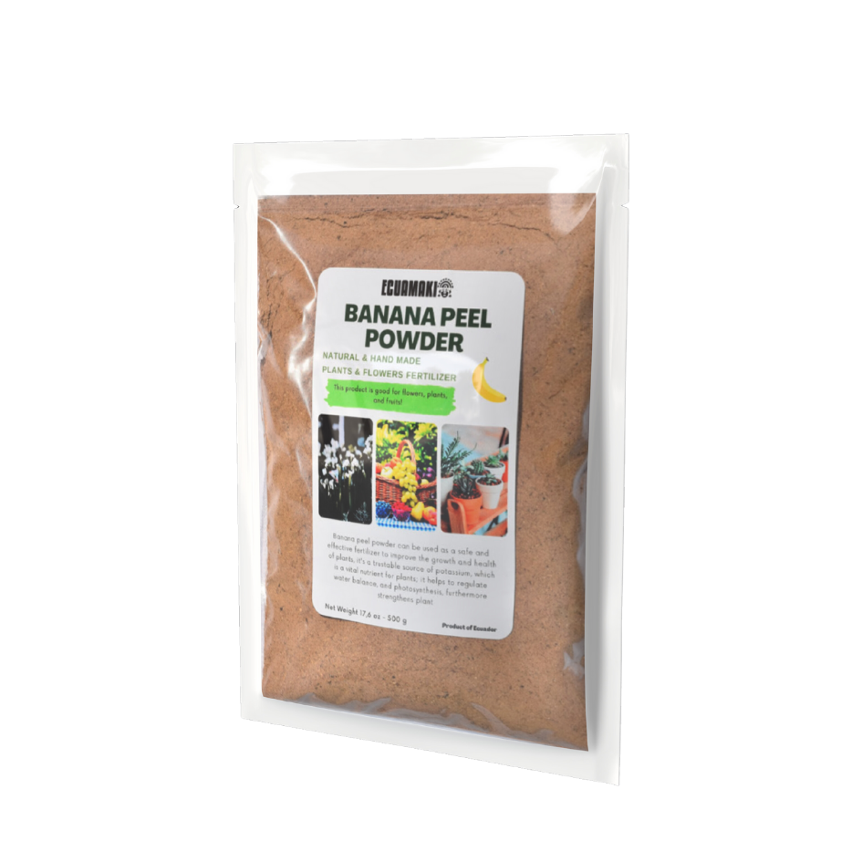 Banana Peel Powder Fertilizer (500g) – Ecuamaki Store